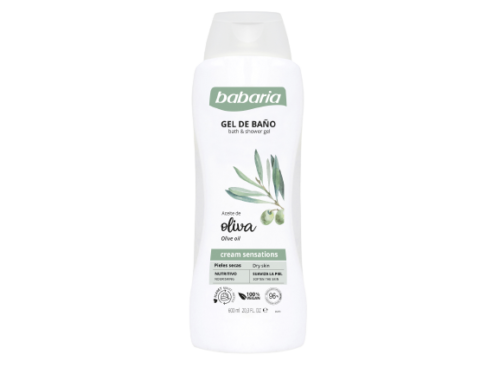 BABARIA GEL BANHO ACEITE OLIVA 600ML - Intersul